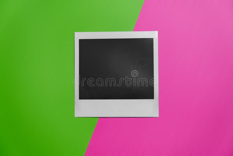 Download Blank Photo Frame Template on Raspberry and Green Background ...