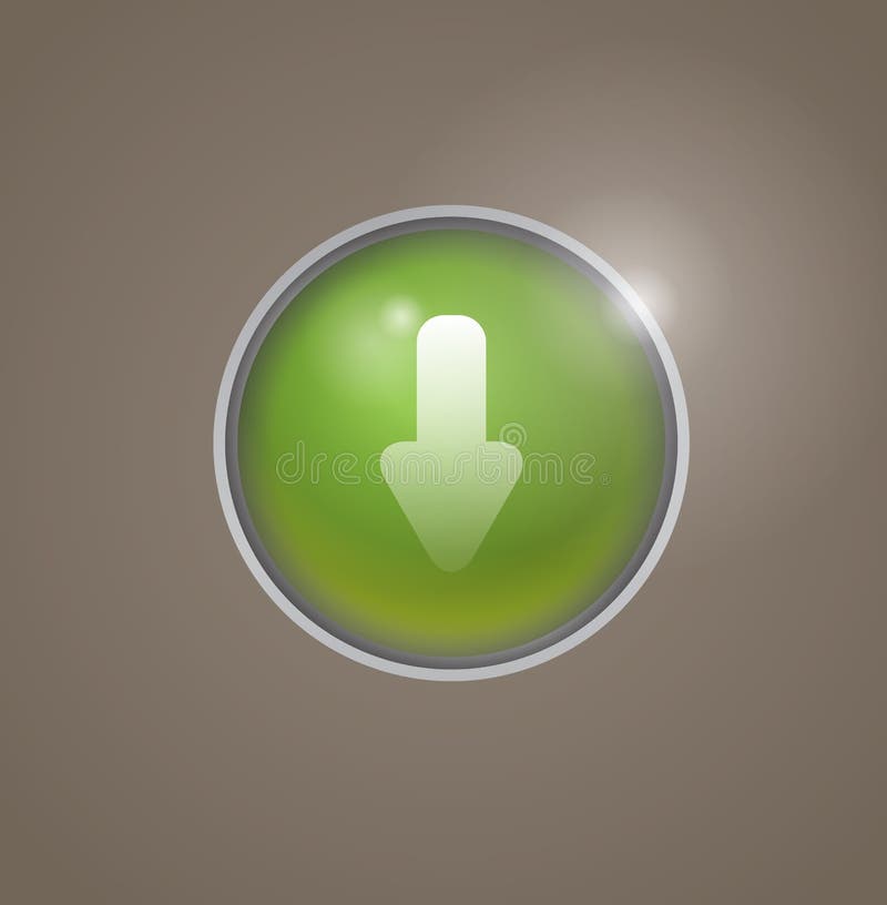 Single Download Button Stock Illustrations – 2,399 Single Download ...