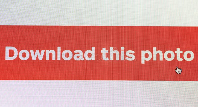 Download button click stock photo. Image of click, banner - 46295816