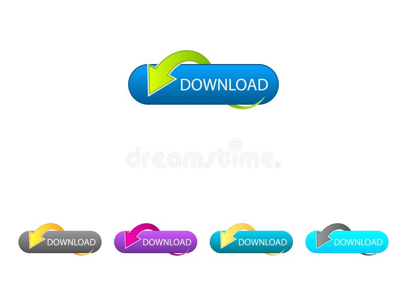 Download Button , Downloading Icon , Install Download Symbol Stock ...