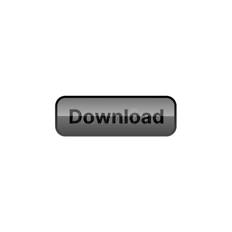 Download Button Web Icon Black Download Buttons Vector Transparent ...