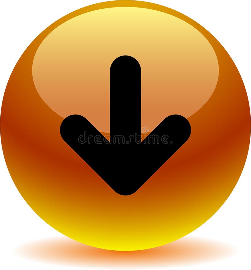 Click Here Orange Icon Square Web Button Stock Illustrations – 1,276 ...
