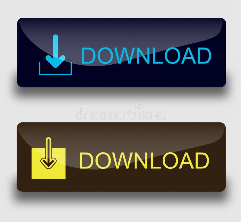 Upload, download buttons stock illustration. Illustration of graphic ...