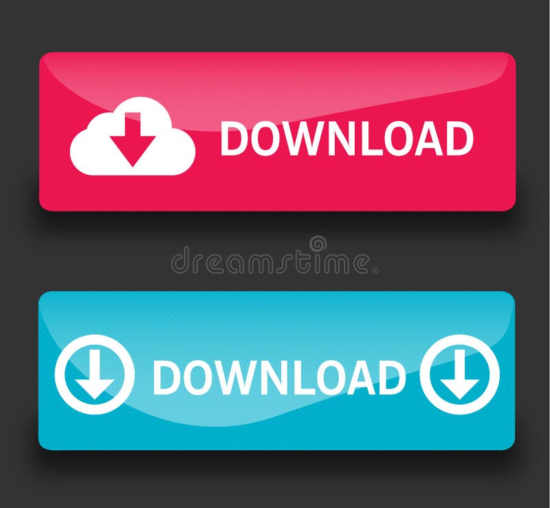 Upload, download buttons stock illustration. Illustration of graphic ...