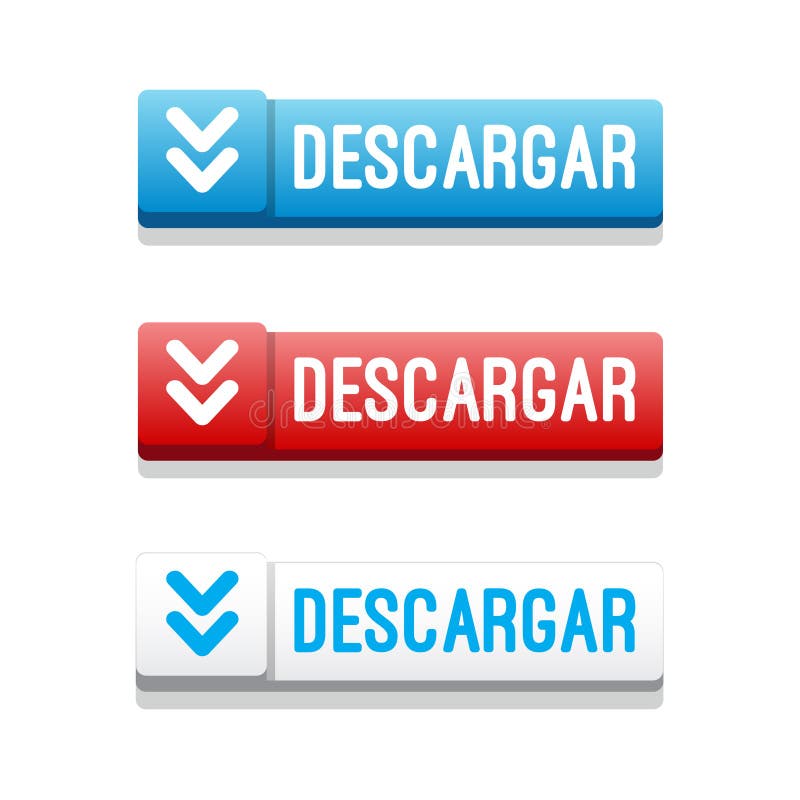 Buttons Spanish Stock Illustrations – 415 Buttons Spanish Stock ...