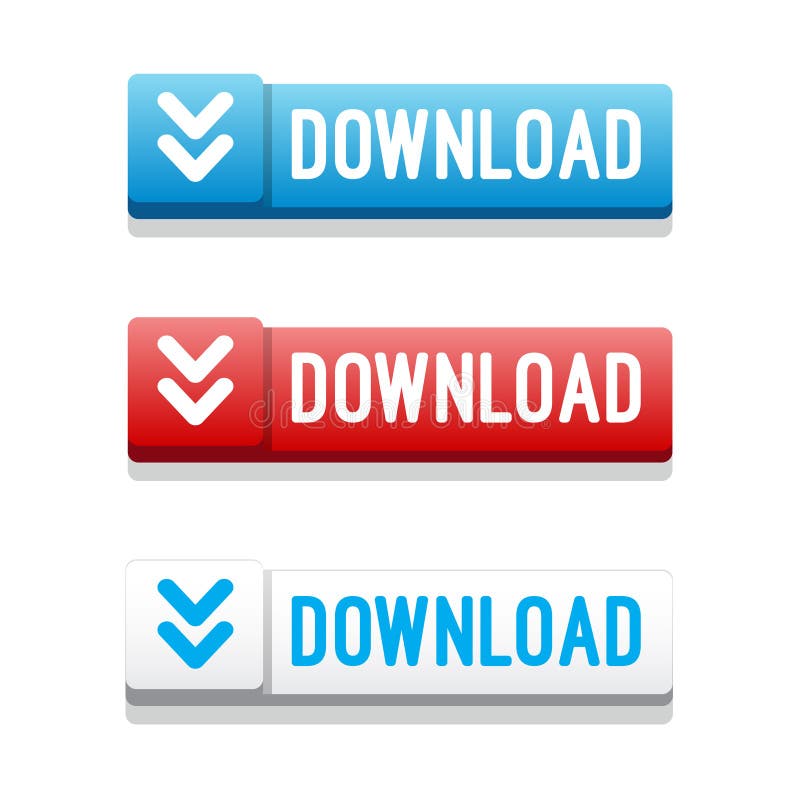 Download Buttons Vector Set Stock Vector - Illustration of symbol ...