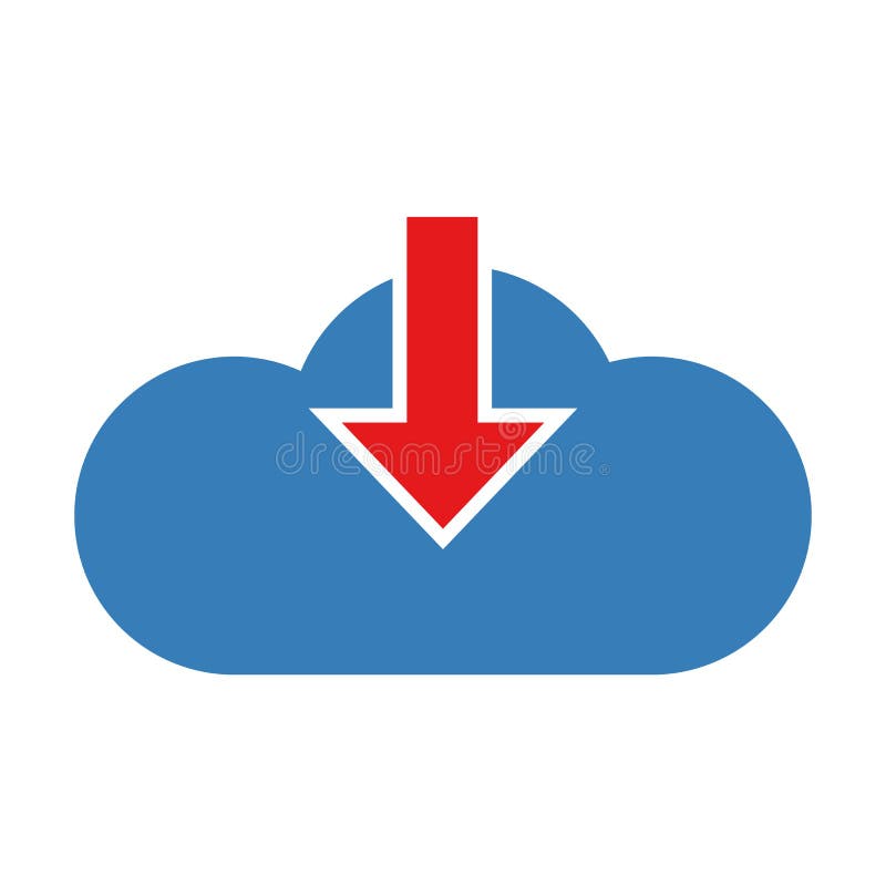 Download cloud icon stock illustration. Illustration of data - 120609582