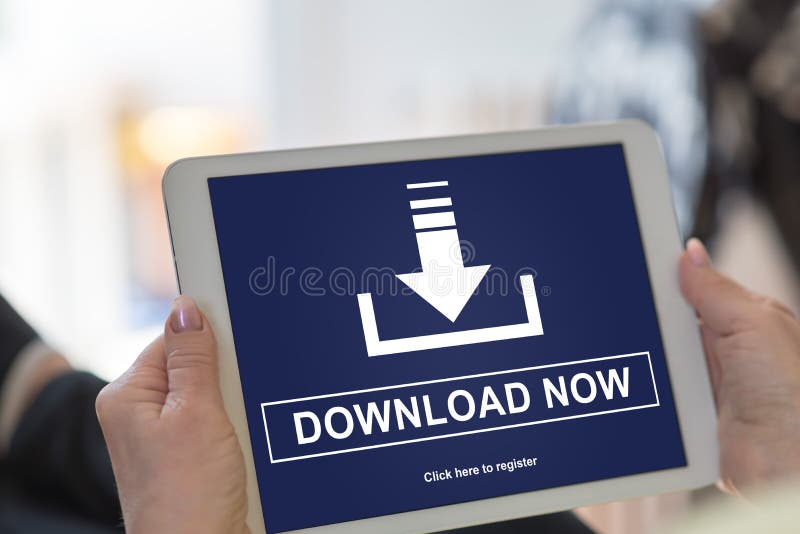 Download Concept on a Tablet Stock Image - Image of interface, tablet ...