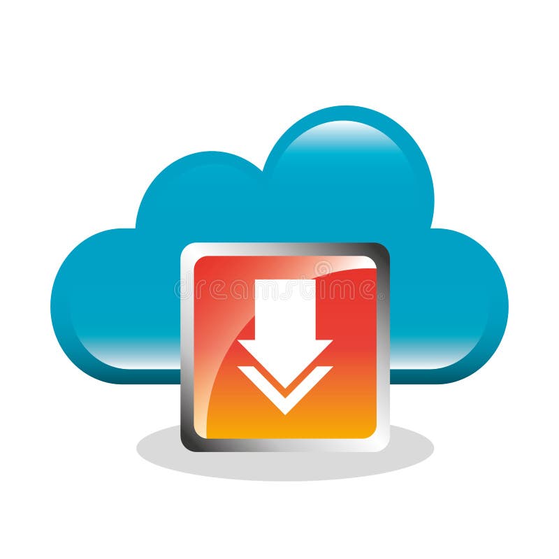 Download Digital Data Icons Stock Illustration - Illustration of ...