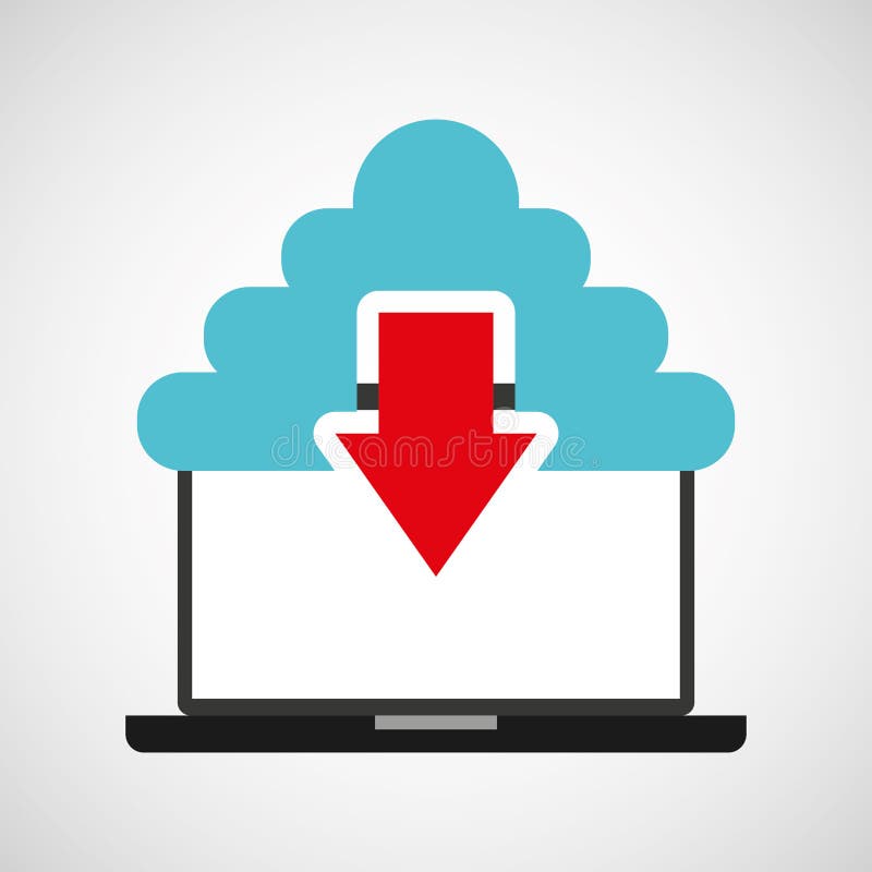 Download Digital Data Icons Stock Illustration - Illustration of ...