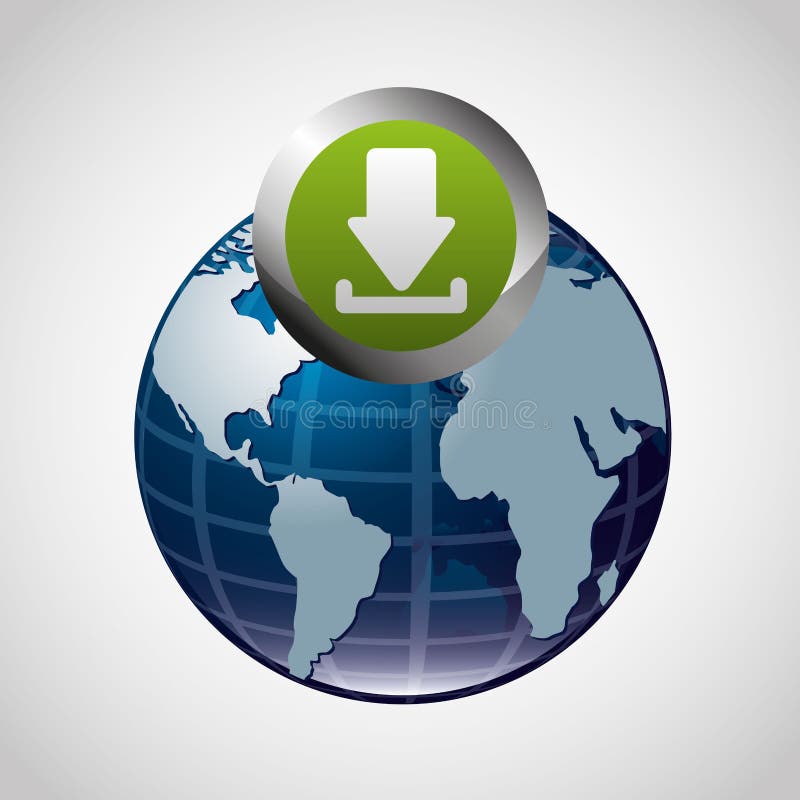 Download Digital Data Icons Stock Illustration - Illustration of data ...