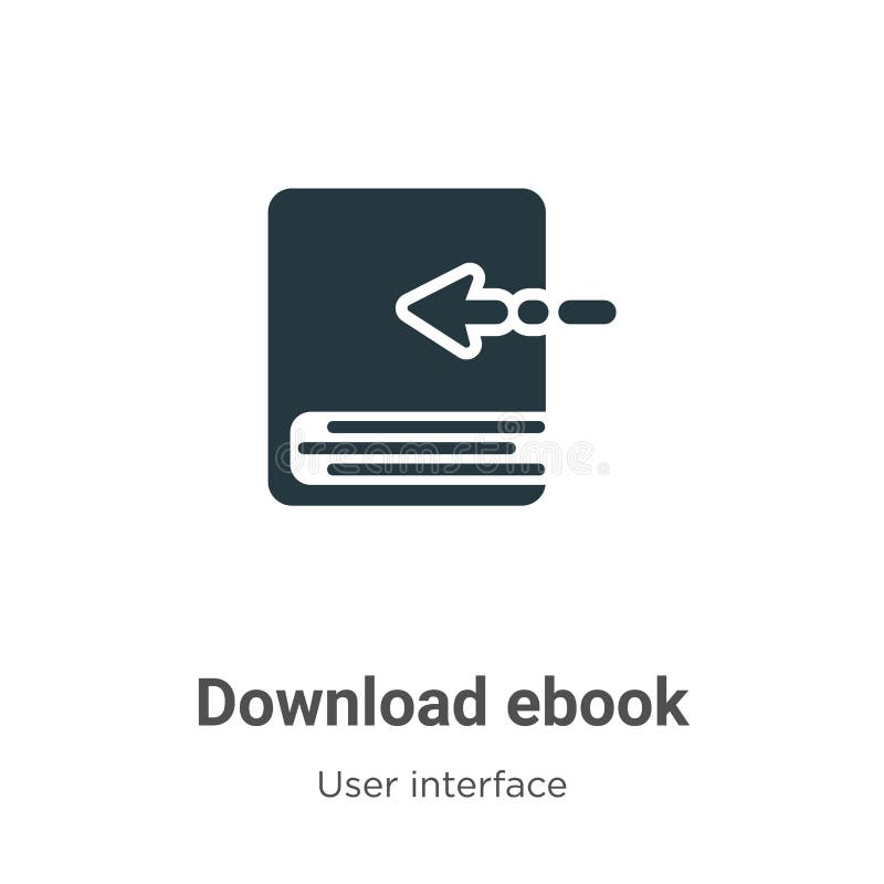 Ebook App Interface Template. Stock Vector - Illustration of hold ...