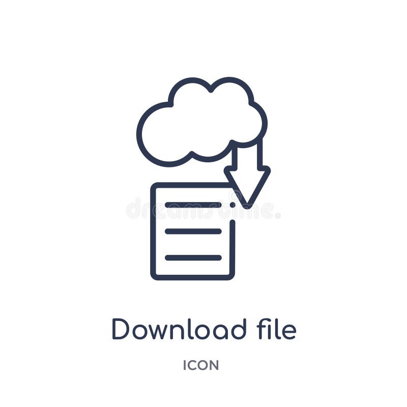 Download File from Cloud Icon from Cloud Icon from Tools and Utensils ...