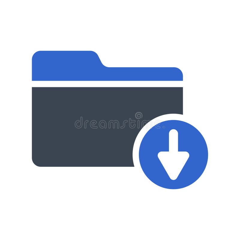 Download file icon stock vector. Illustration of file - 174841914