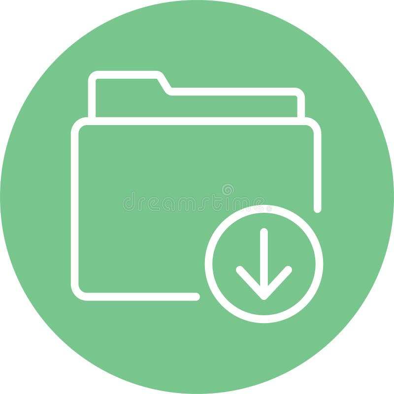 Download Folder Isolated Vector Icon Which Can Easily Modify or Edit ...
