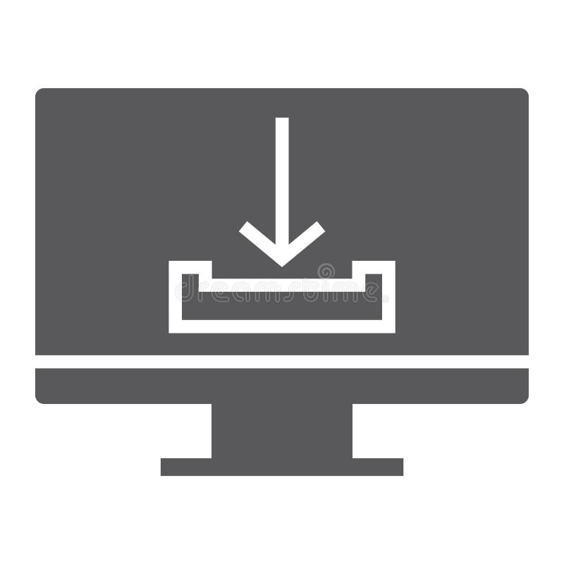 Downloading White Background Stock Illustration - Illustration of error ...