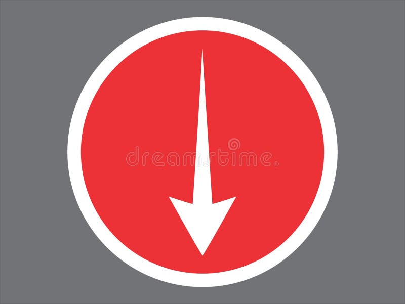 Download here icon vector stock vector. Illustration of load - 287037666