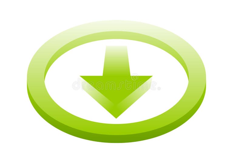 Green Download Stock Illustrations – 38,445 Green Download Stock ...