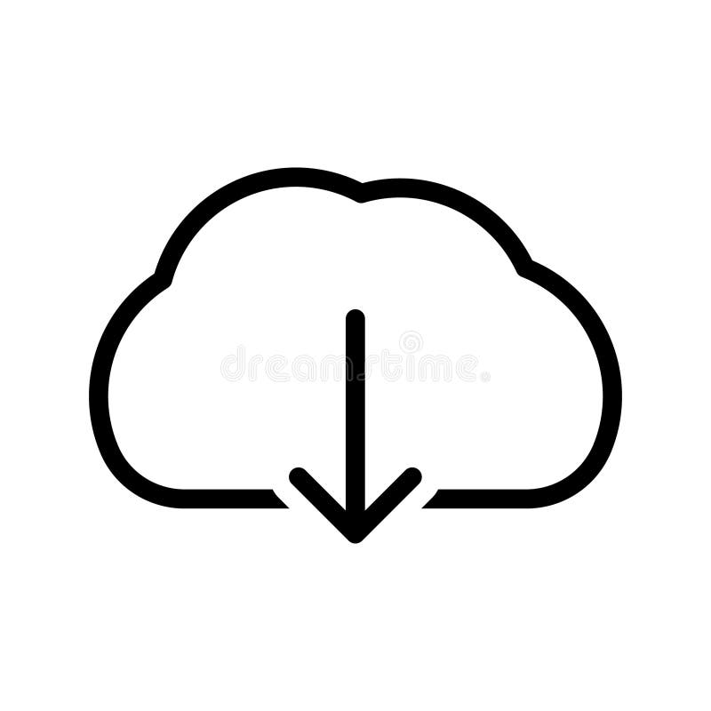 Download Icon, Download Button, Download Symbol for Mobile Application ...