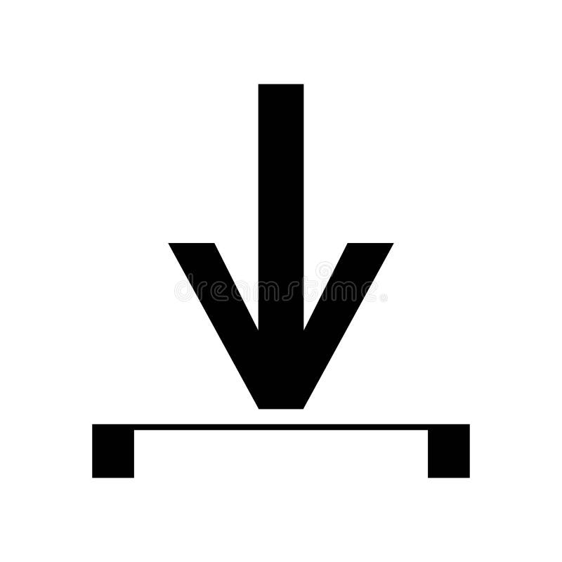 Download Icon Logo Symbol Simple Icon Vector Stock Vector ...