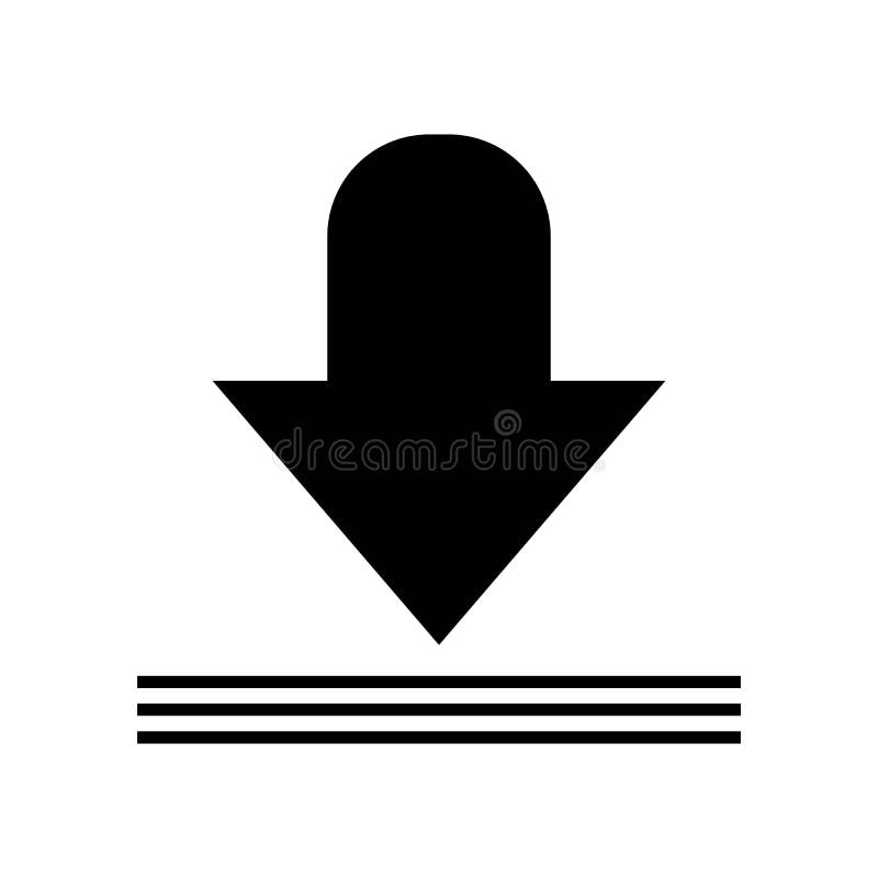 Download Icon Logo Symbol Simple Icon Vector Stock Vector ...