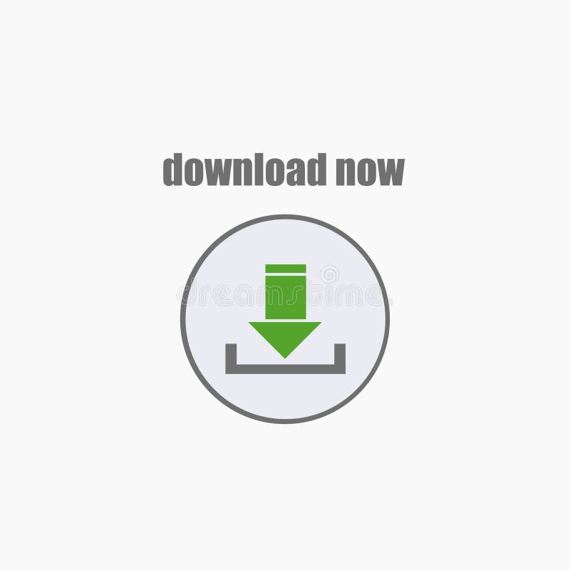 Download Icon. Logo. Vector Illustration. EPS 10 Stock Illustration ...