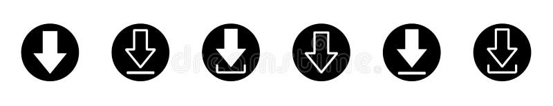 Download Icon Set. Download Button. Web Icon Set. Icons Collection ...