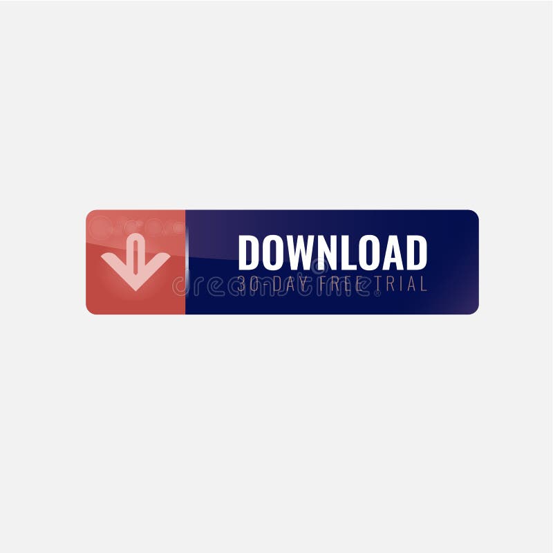 Download Icon on Shiny Long Horizontal Rectangle Internet Button ...