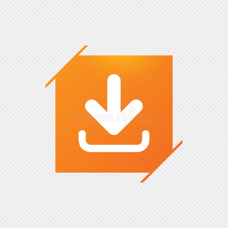 Download Icon. Upload Button Stock Vector - Illustration of pattern ...