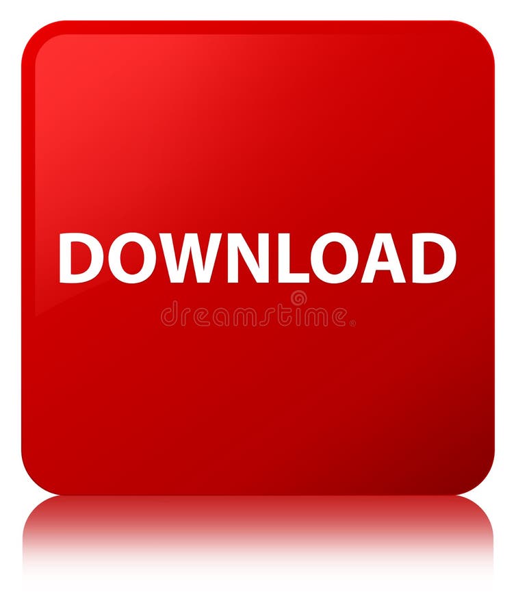 Download red square button stock illustration. Illustration of transfer ...