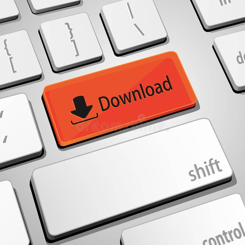 Download keyboard button stock illustration. Illustration of keypad ...