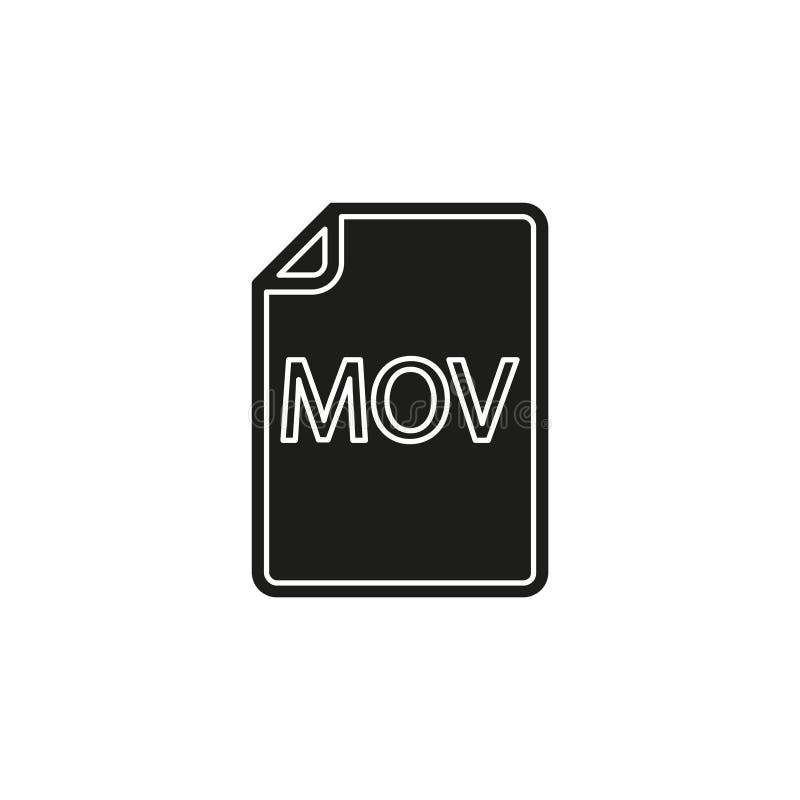 Download MOV Document Icon - Vector File Format Symbol Stock Vector ... Download MOV Document Icon - Vector File Format Symbol Stock Vector ...