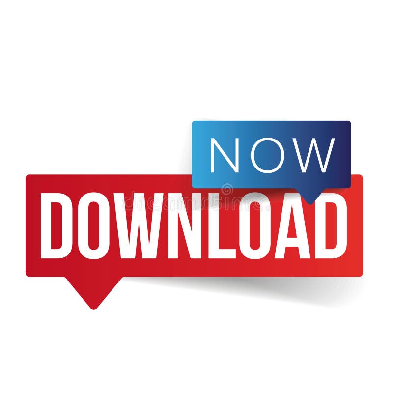 Download now button. stock vector. Illustration of bright - 31769279