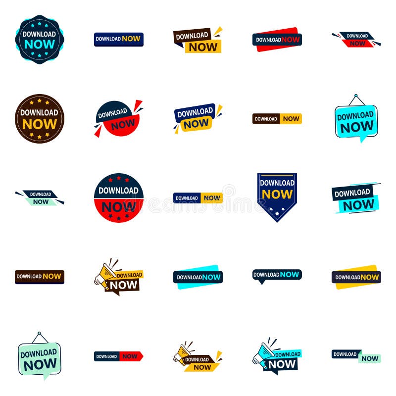 Download Now Graphics Pack 25 Fully Editable Designs Included Stock ...