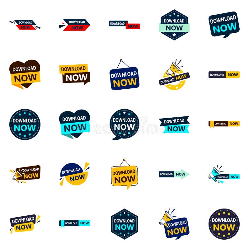 Download Now Graphics Pack 25 Fully Editable Designs Included Stock ...