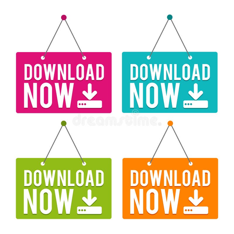 Download Now Round Buttons. Circle Eps10 Vector. Stock Vector ...