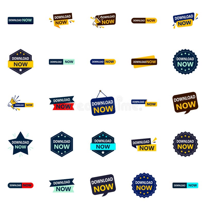 Download Now Stock Illustrations – 17,643 Download Now Stock ...