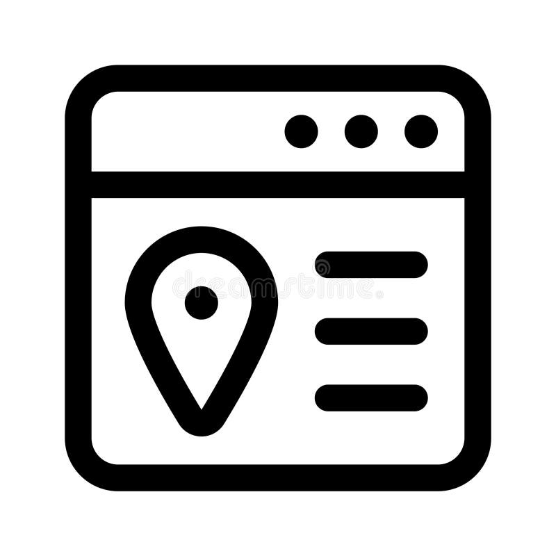 Download Online Navigation Vector Design in Editable Style Stock Vector ...