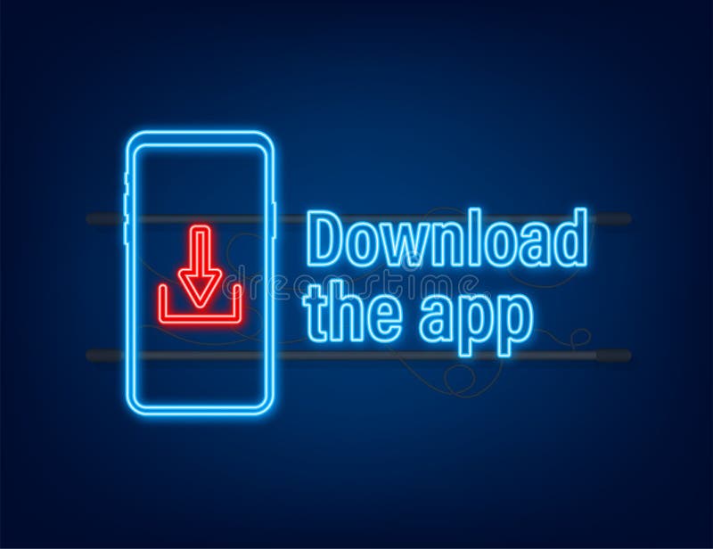 Download Page of the Mobile App. Empty Screen Smartphone for You App ...