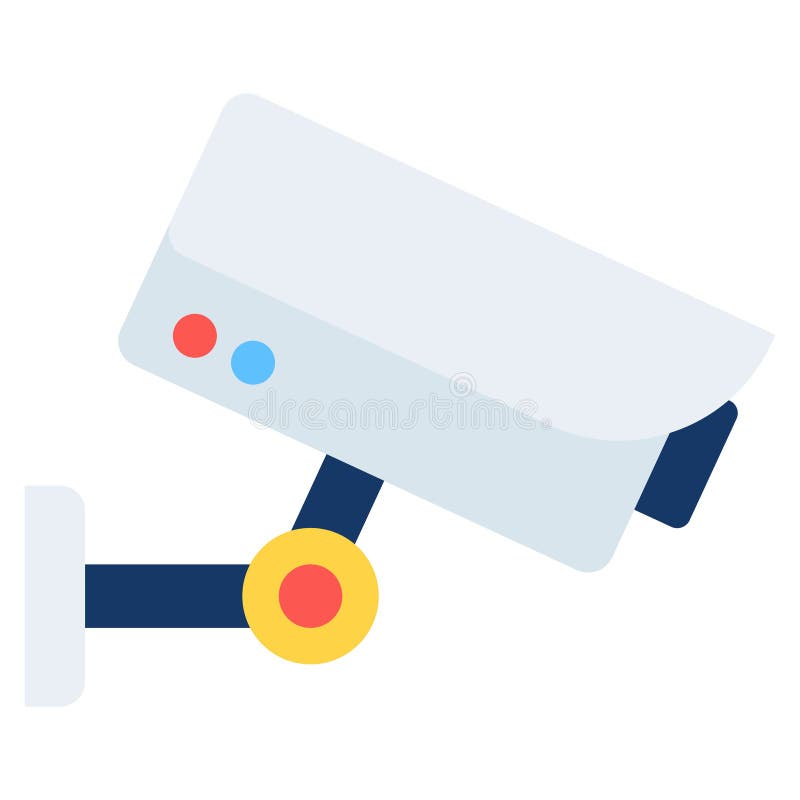 Download this Premium Flat Vector of CCTV, Security Camera Icon Stock Vector - Illustration of ...
