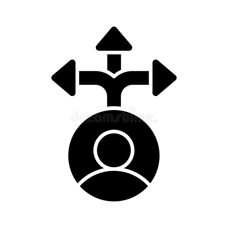 Download this Premium Icon of Decision Making, Customizable Vector ...