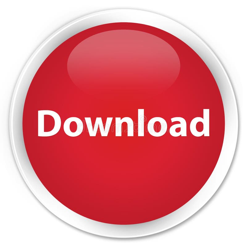 Download Premium Red Round Button Stock Illustration - Illustration of ...