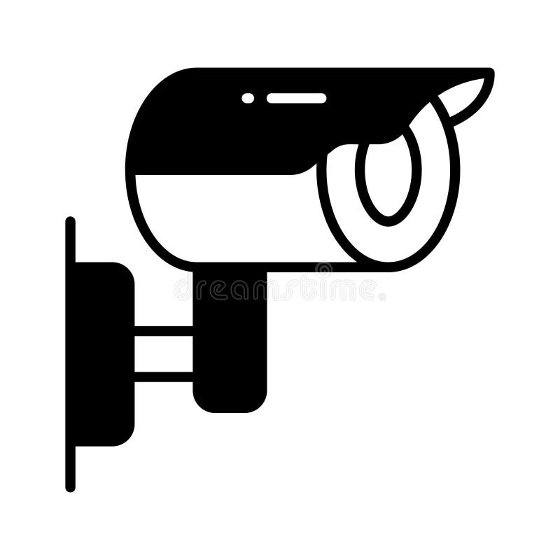 Download this Premium Vector of CCTV, Security Camera Icon Stock Vector - Illustration of spying ...