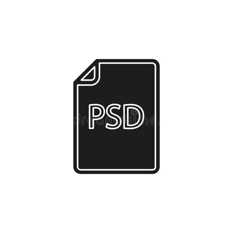 Download PSD Document Icon - Vector File Format Symbol Stock Vector ...
