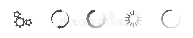 Download Sign Set. Load Icons Set. Load System. Data Load Stock Vector ...