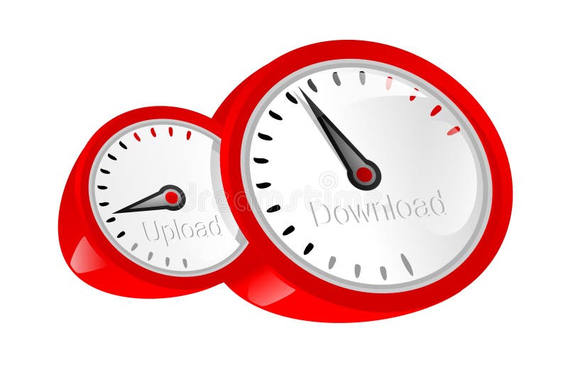 Download speed stock vector. Illustration of download - 21532623