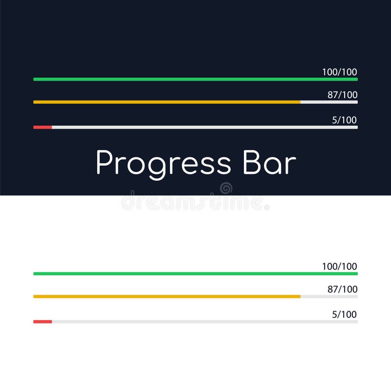 Download Status of the Application, Files. Minimalistic Progress Bar ...