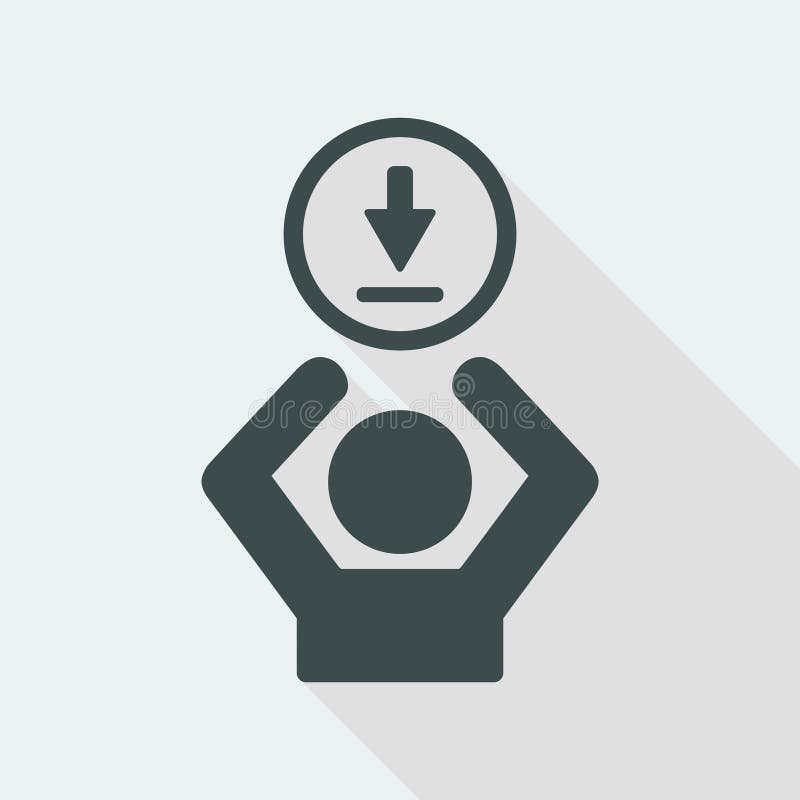 Download Suggest Button - Vector Web Icon Stock Vector - Illustration ...