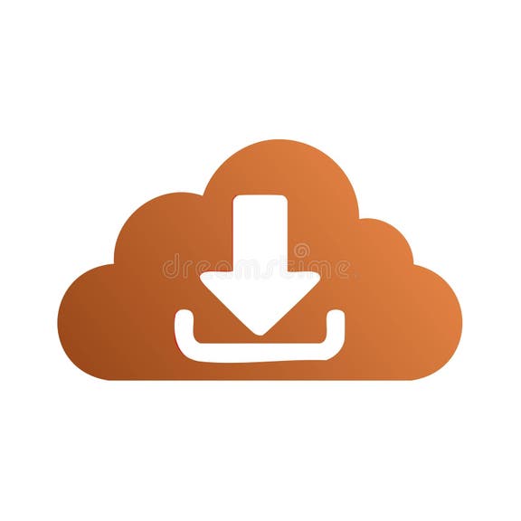 Download Symbol Inside Cloud Shape, Data Transfer and Uploading Concept, Digital Storage, Icon ...