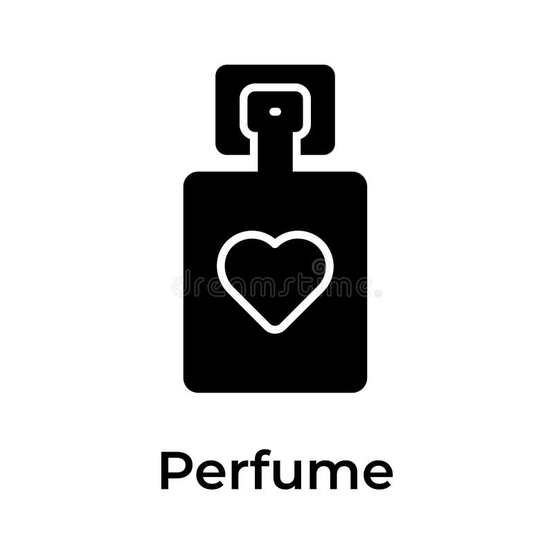 Download Trendy Icon of Perfume, Fragrance Bottle Vector Stock Vector ...
